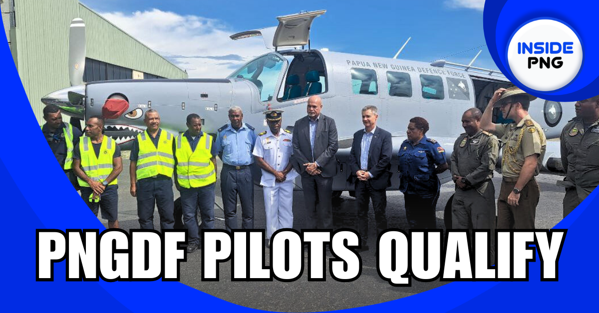 Four PNGDF Pilots Qualify | Inside PNG